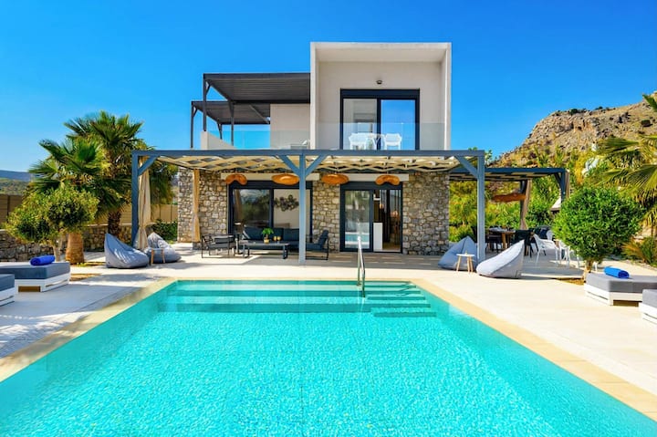 Villa Apollon Lindian Palm By Villa Plus - Lindos