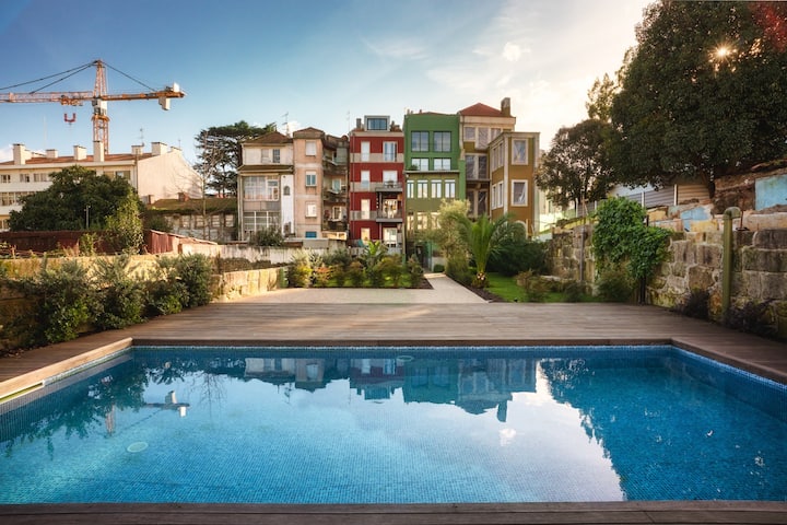 Cosy House Downtown Porto W/ Swimming Pool And Ac - Oporto
