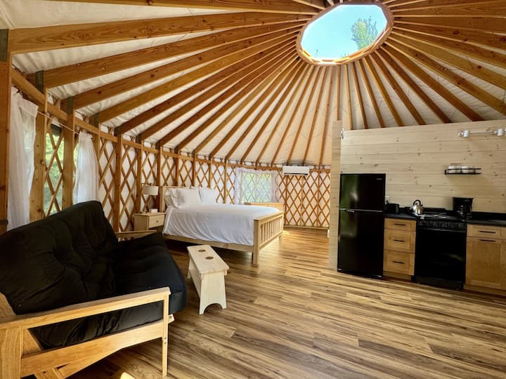 New Luxurious Yurt In Bar Harbor, Juniper - Bar Harbor, ME