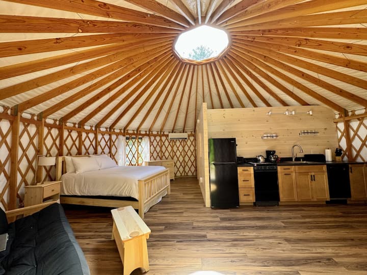 New In Bar Harbor, Evergreen Yurts, Balsam Fir - Bar Harbor, ME
