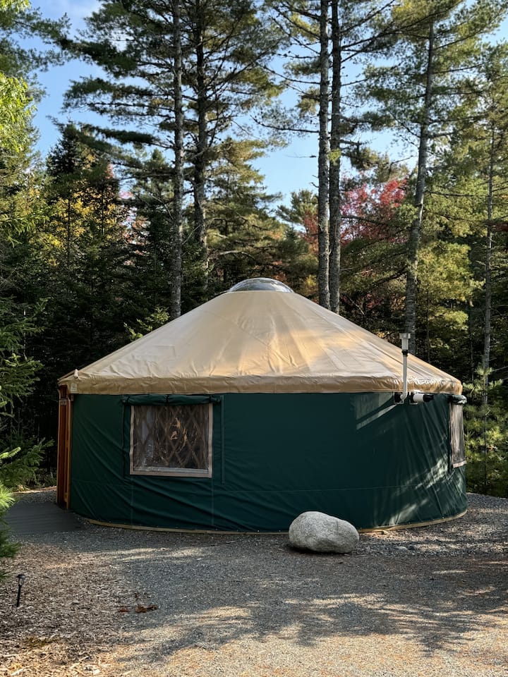 New In Bar Harbor, Evergreen Yurts, Balsam Fir - Bar Harbor, ME