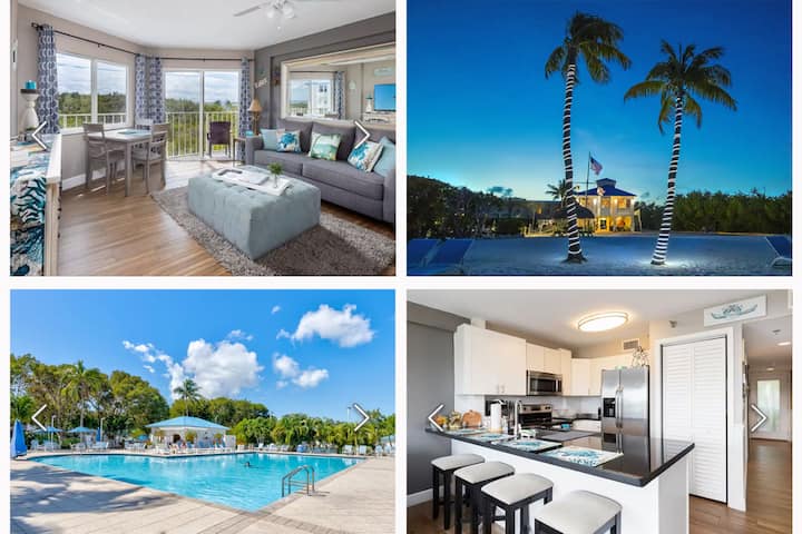 Turtles Nest 2  Beach, Pool, Restaurant 2bed 2bath - Tavernier, FL