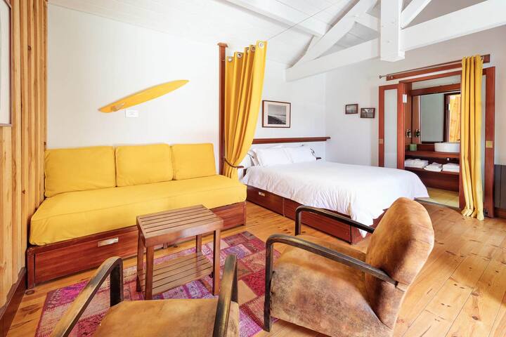 Suite Double/triple, Jardin De L'hôtel - Contis-Plage