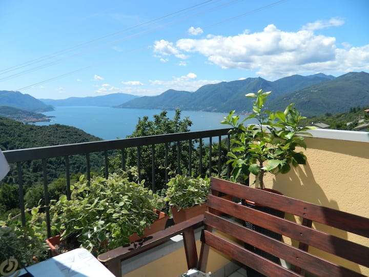 Lago Maggiore Holiday House With Panoramic Views - Cannobio