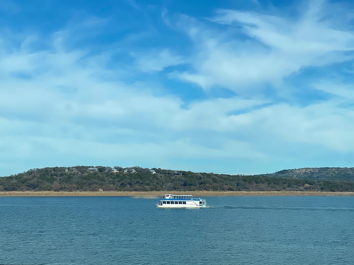 Spring Fun: Fish, Swim, Boat With Lakefront Cabin - Lake Buchanan, TX