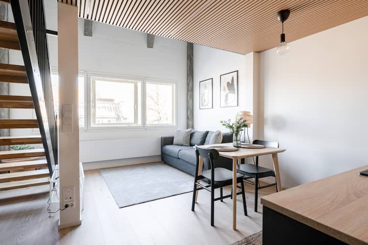 Fabulous & Historical Top Floor Loft In Pyynikki - Tampere