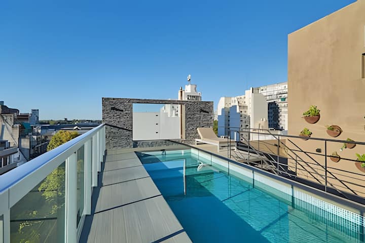 Ii - Studio En Palermo C/ Piscina, Gym Y Laundry! - Buenos Aires