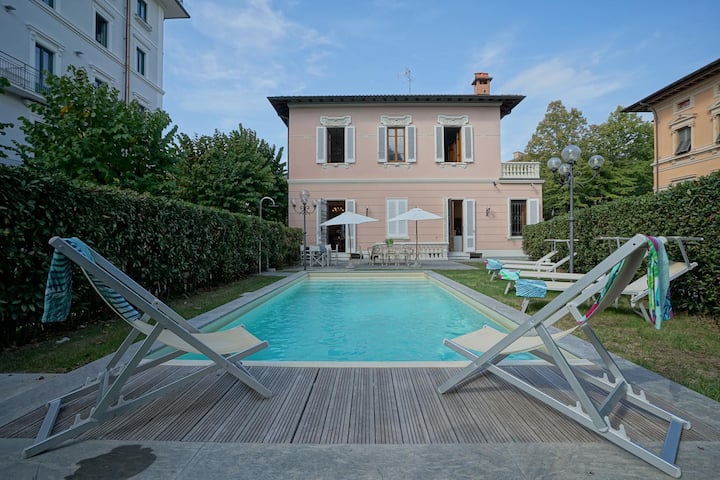 Villa Lilli – Liberty Elegance With Heated Private - Montecatini Terme