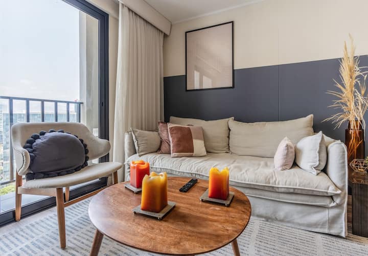 Geko | Poised 1br W/ Ac Near San Isidro Center - Lima