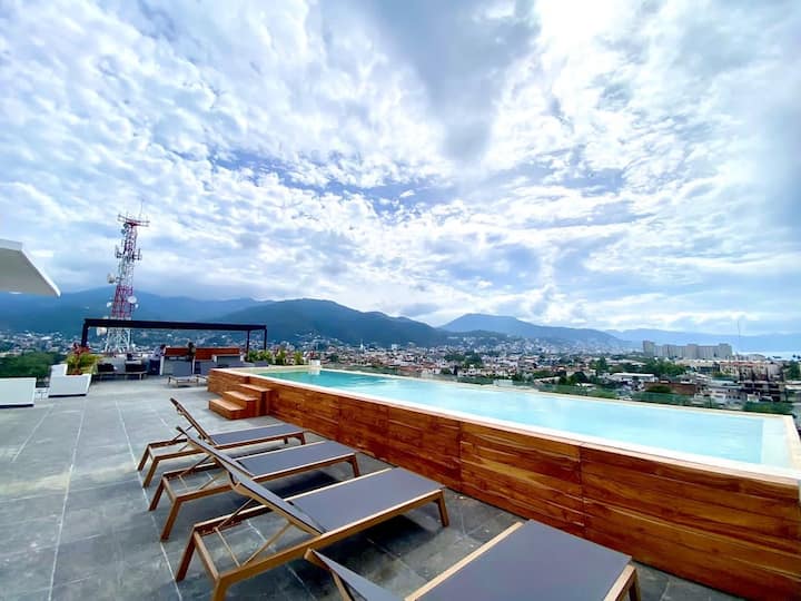 A Serene Haven, Private Terrace, Hot Tub, Smarttvs - Puerto Vallarta