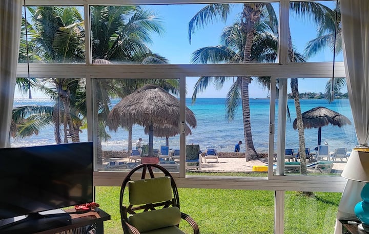 New! Beachfront 2/2 Condo W/ Great Pool! - Akumal