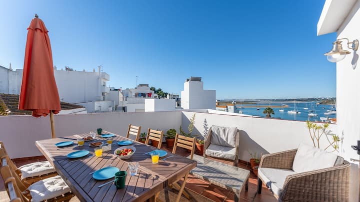 Wonderful 3 Bdr Duplex W/ Terrace By Lovelystay - Alvor