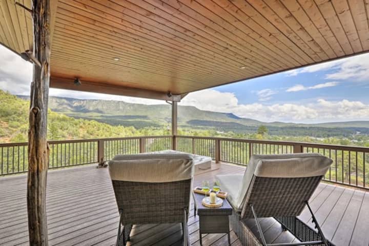 Az Rim Retreat/hot Tub/ Views/pet Friendly - Strawberry, AZ