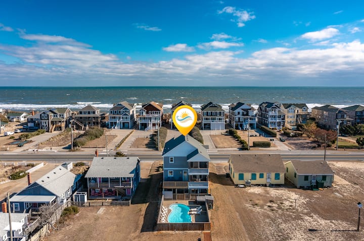 6072 Barefeat * 3 Min Walk To Beach*pool - Nags Head, NC