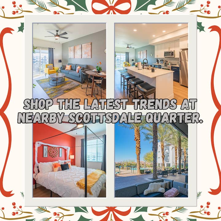 Near Tpc | Rooftop Lounge + Heated Pool + Hot Tub - Phoenix, AZ