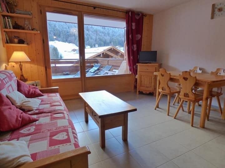 Lumineux T2, Terrasse Sud, Vue Aravis, 4/6 Pers - Le Chinaillon