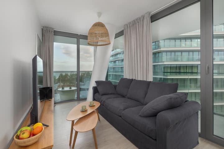 Cozy Apartment | Sea View | Parking | Balcony - Międzyzdroje
