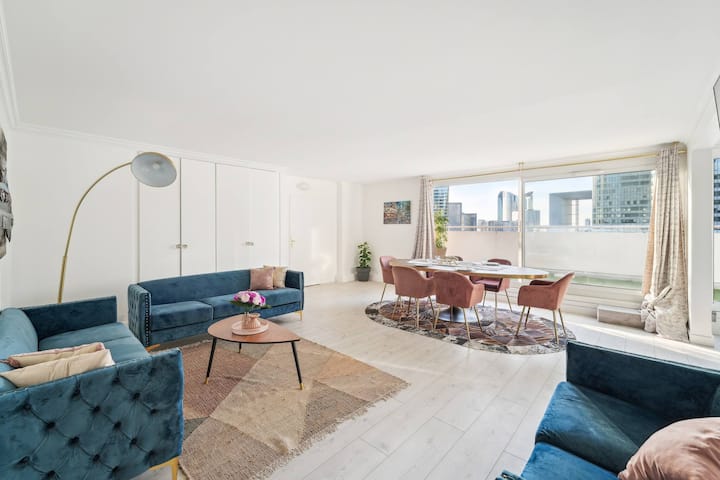 Appt Exceptionnel Terrasse - La Défense- Bail Mob - Puteaux