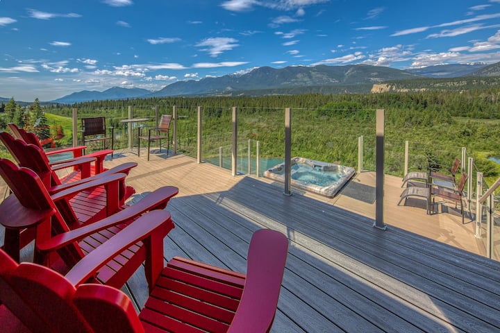 Cliff Cabin Family Friendly|hot Tub|spectacular Vi - Fairmont Hot Springs, BC