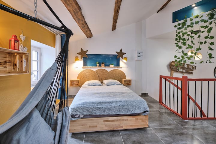 D3. Loft, Jacuzzi & Clim Au Cœur De Carcassonne - Carcassonne
