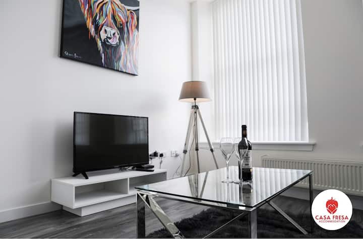 Casa Fresa - King Street Apartment B - City Centre - Dundee