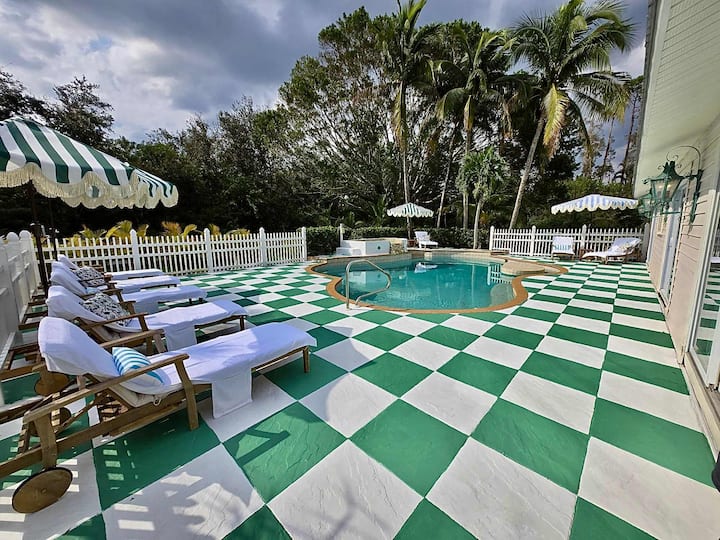 Luxurious Retreat For 18 - Pool| Jacuzzi|bbq|lanai - Fort Myers, FL