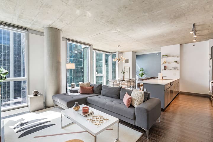 Exclusive 3br With Views, Ideal For Tourists - Marshall Square - Chicago