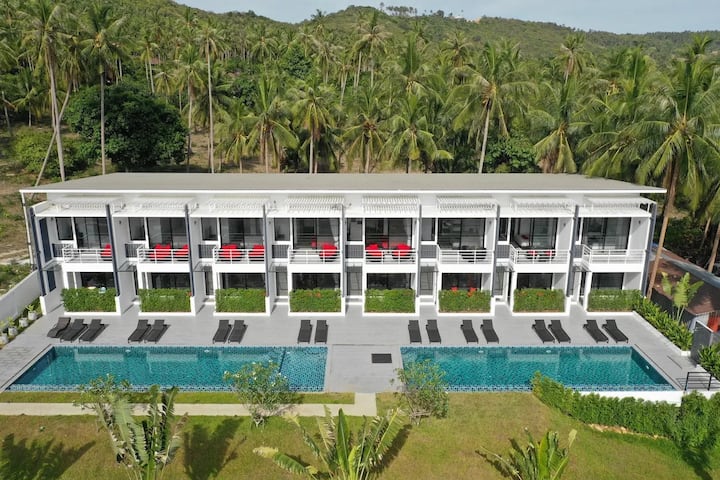 The Blue Lotus 4 - Modern Duplex, Pool, 2 Bedrooms - Koh Samui