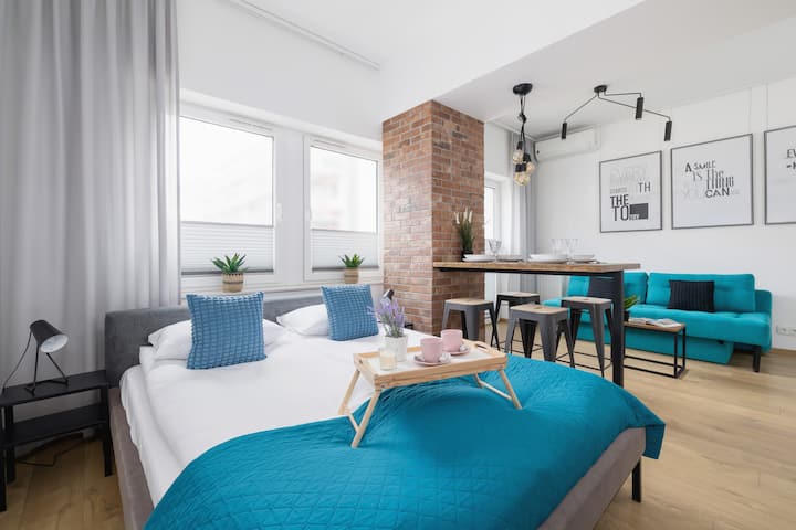 Lubelska 16- 18 | Stylish Studio | A/c - Kraków