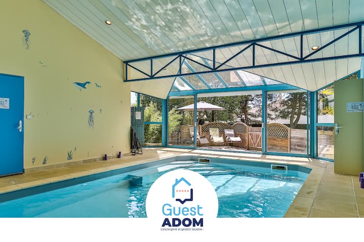 Violette-villa Avec Piscine Intérieure - Saint-Gilles-Croix-de-Vie