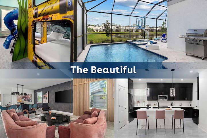 The Beautiful | Fab New Home Steps From Universal - Orlando, FL