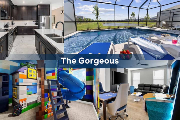 The Gorgeous | Fab New Home W Pvt Pool, Near Parks - Camping World Stadium - Orlando