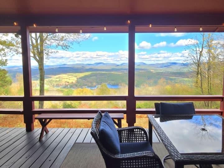 Vues éPoustouflantes Du Feuillage Depuis Le Cabano - Greenwich, NY