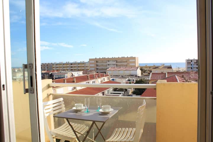 Appartement 2 Pièces 4 Couchages Port La Nouvelle - Port-la-Nouvelle