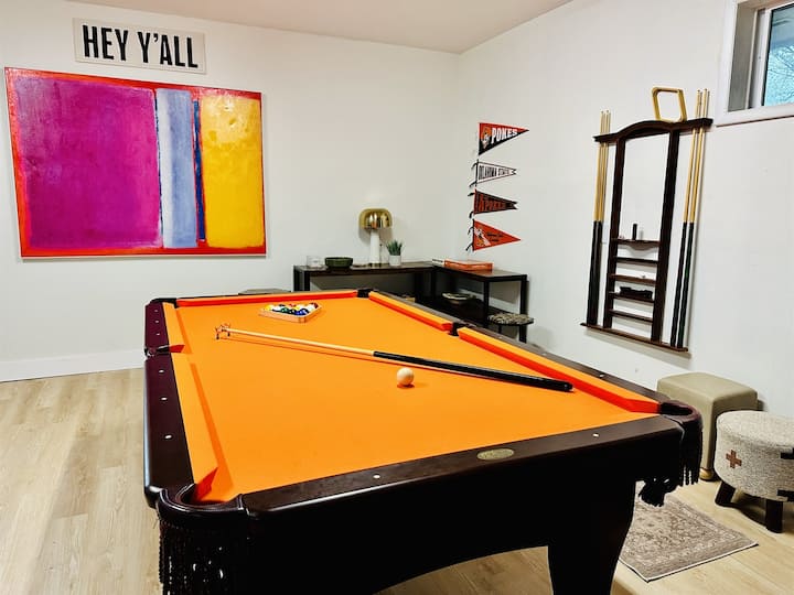 The Gibby | Stilly Retreat With New Game Room! - Stillwater, OK