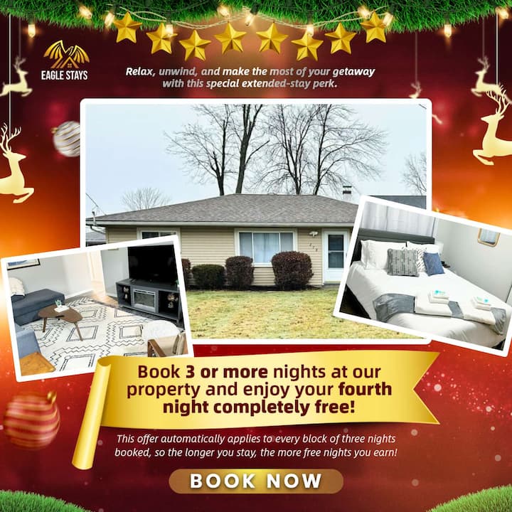 3br 1bath | Fenced Yard, Garage, And Sunroom - Berea, OH