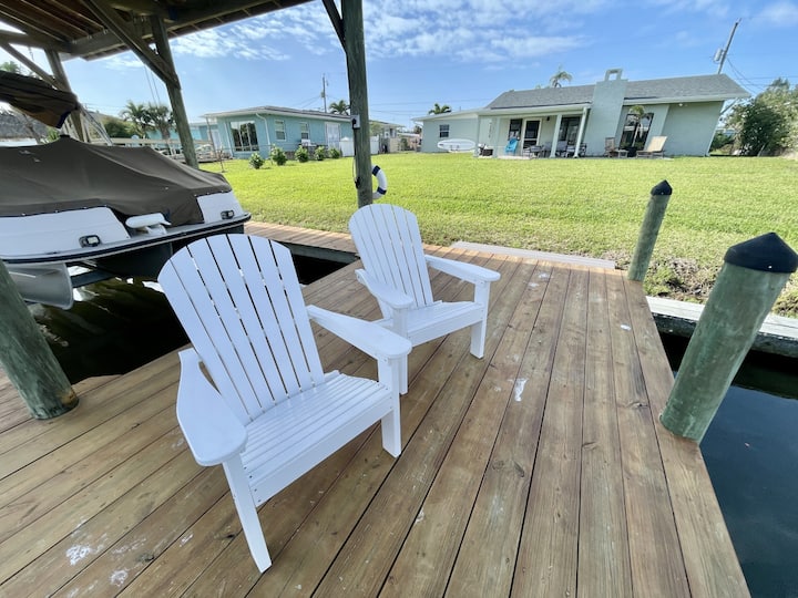 Coconut River Retreat – Dock & Close To The Beach - 코코아비치