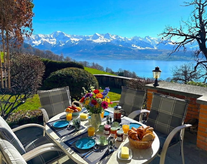 Concierge, Lake Thun/alps Scenic Views By Swisshut - Spiez