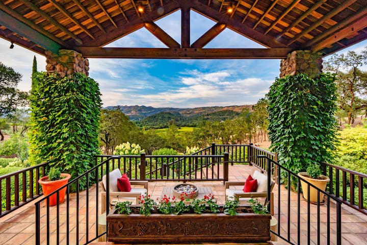 Morlet Hilltop House - St. Helena, CA