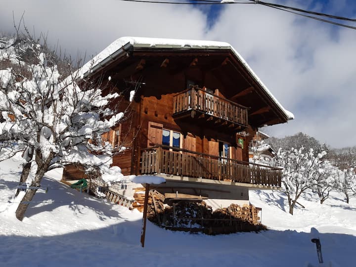 Nid Savoyard Avec Vue Mont-blanc - Flumet