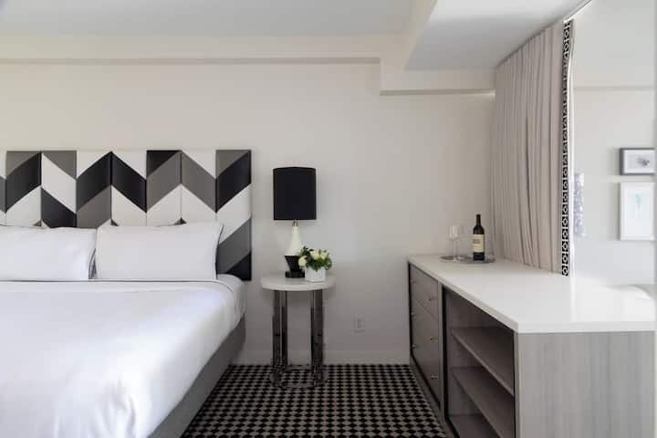 Multi-level Suite With Living Space & Balcony - West Hollywood, CA