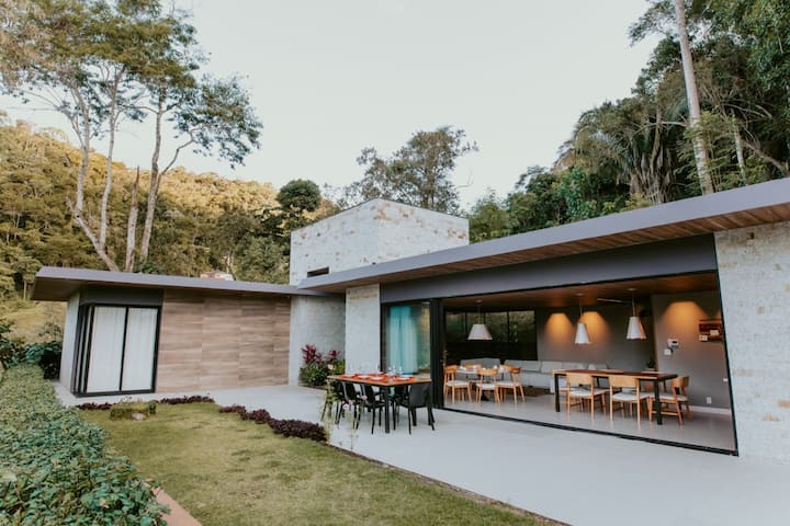 Casa Sofisticada C Vista Deslumbrante No Centro Dm - Domingos Martins