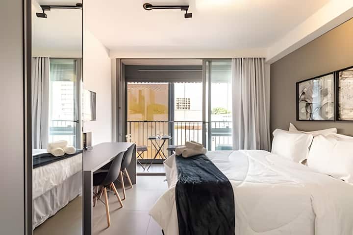 Imares 215 | Studio Incrível No Coração De Moema - São Paulo