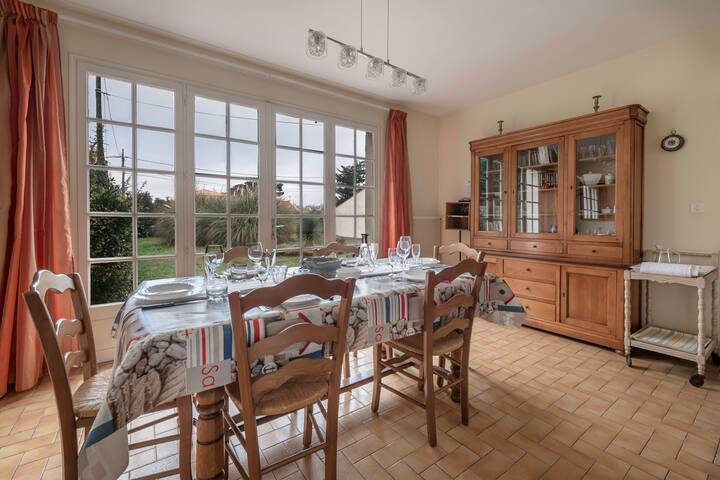 400m De La Plage, Pointe St Gildas, Maison Pour 6 - Préfailles