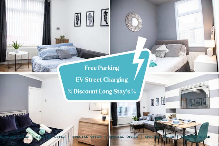 2-bed House | Great For  Longstays - Liverpool