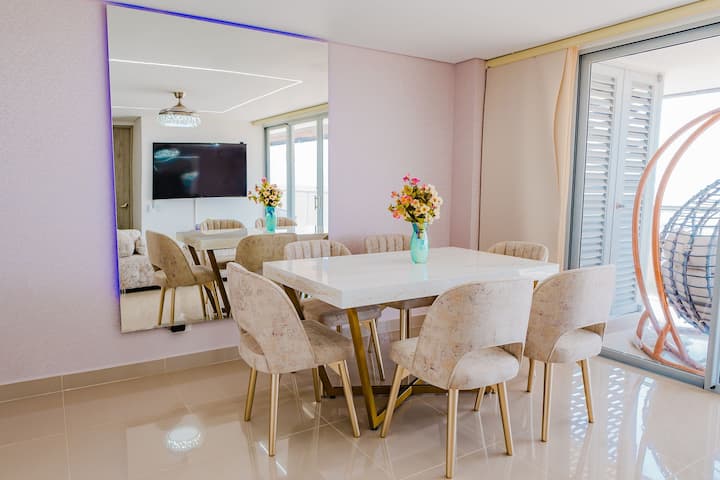 U-go Appt ÉLégant à Crespo Avec Vue Sur L'océan - 