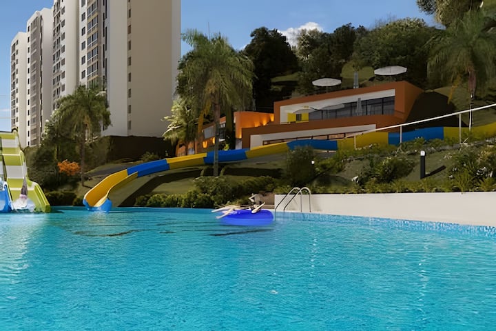 Gurus Fr | Elegant Apartment In Dosquebradas Water - Dosquebradas