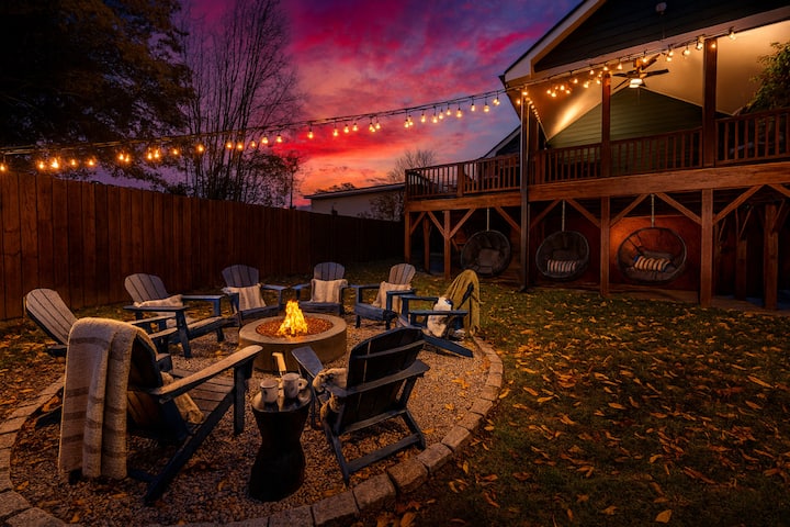 Minutes To Duke & Downtown-fire Pit-fenced Yard - Durham, NC