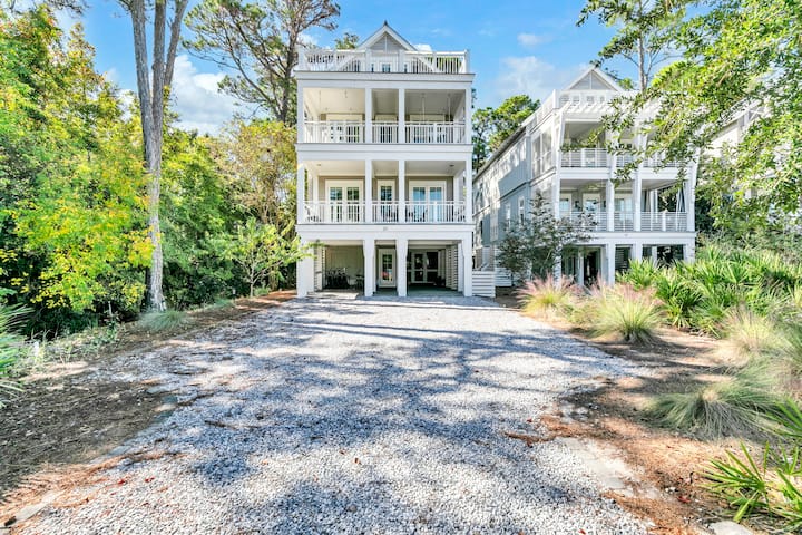 Private Dock-4 Bikes-5br-30a-grayt Oasis - Grayton Beach, FL