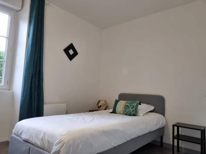 Appartement 2 Chambres + Centre Ville + Wifi Fibre - Redon